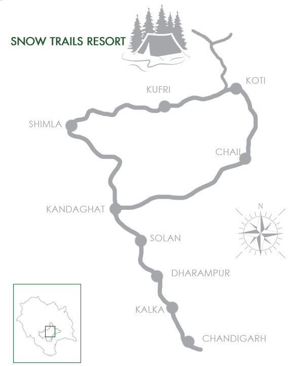 Snow Trails Resort Koti Neen-Luxury Adventure Camping Holiday-Luxury ...